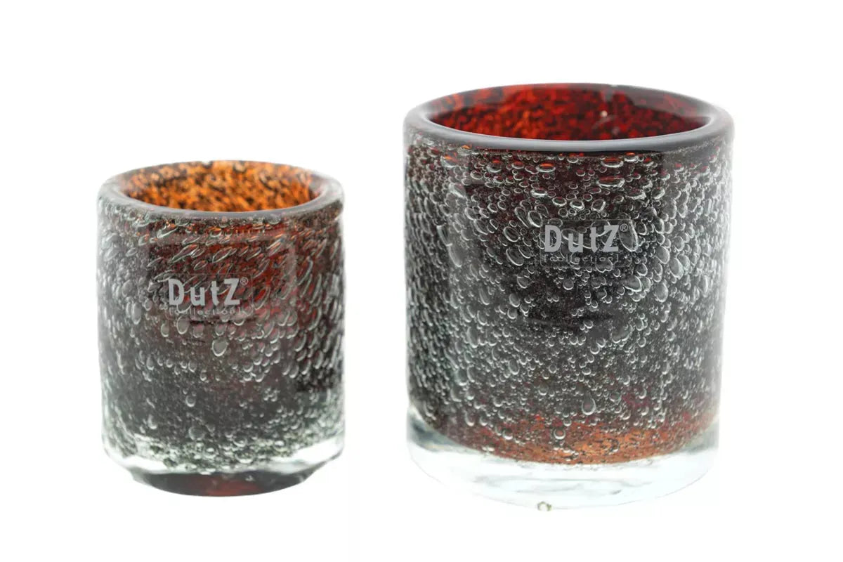 אגרטל צילינדר זכוכית בורדו מבית Dutz – The Collection by Aviel Waizman