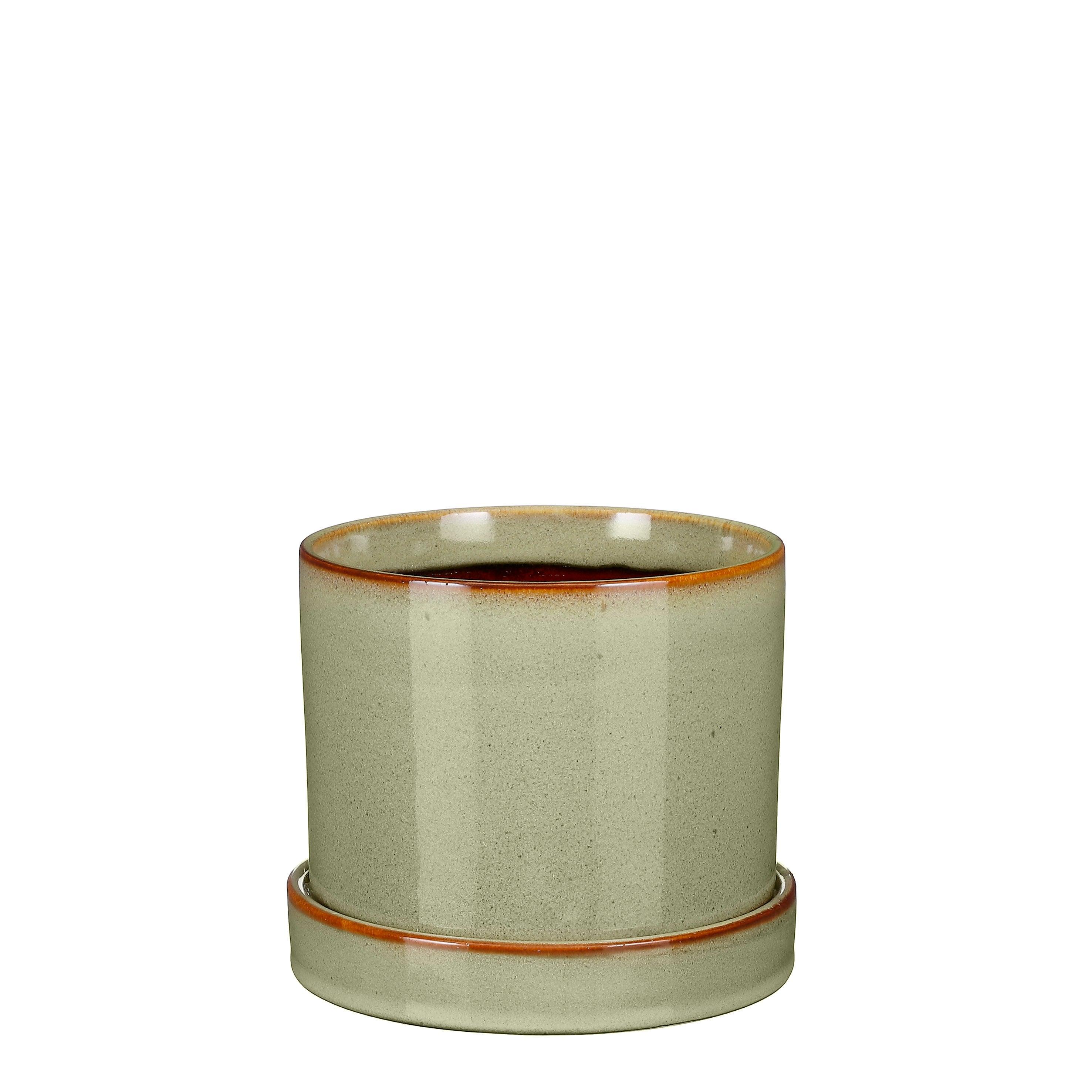 בית עציץ ירוק תחתית דבוקה – The Collection by Aviel Waizman